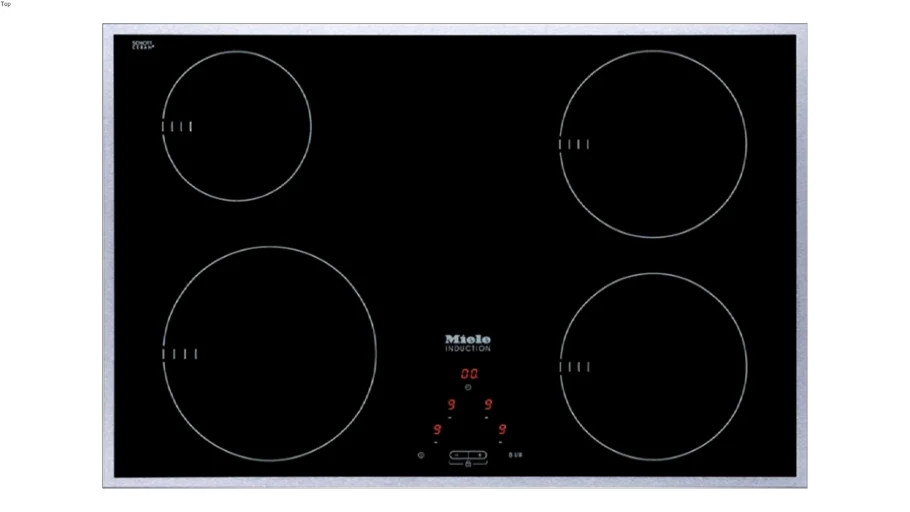 Miele, inductiekookvlak KM 6118 (75cm) | 3D Warehouse