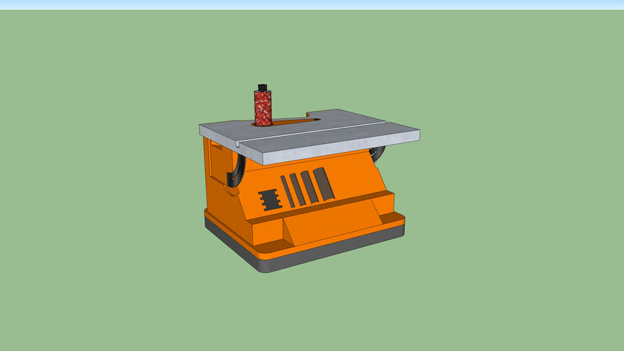 Oscillating Spindle Sander | 3D Warehouse