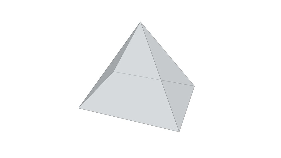 tetragonal pyramid | 3D Warehouse
