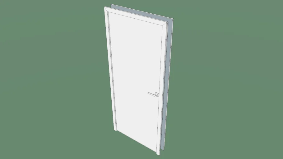 Simple & Highly Customizable Interior Door | 3D Warehouse