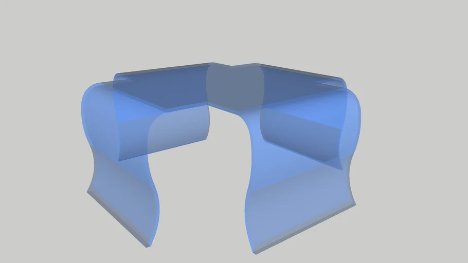 glass table | 3D Warehouse