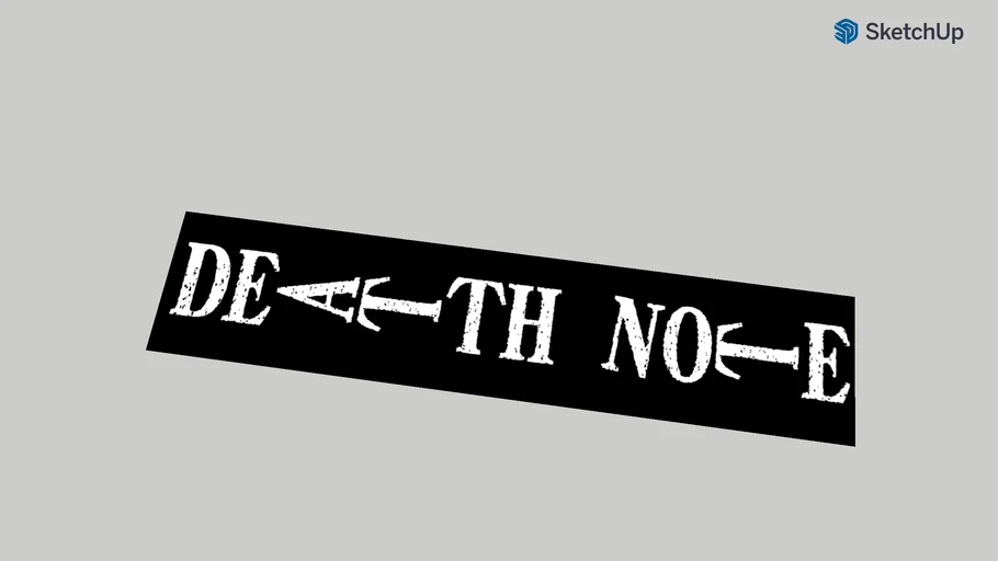 DEATH NOTE | 3D Warehouse