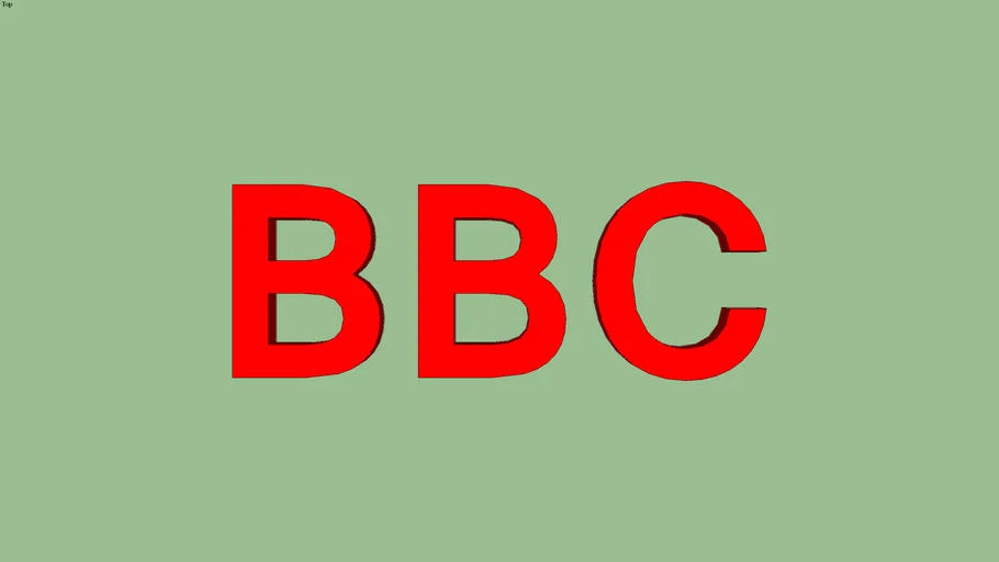 BBC LOGO | 3D Warehouse