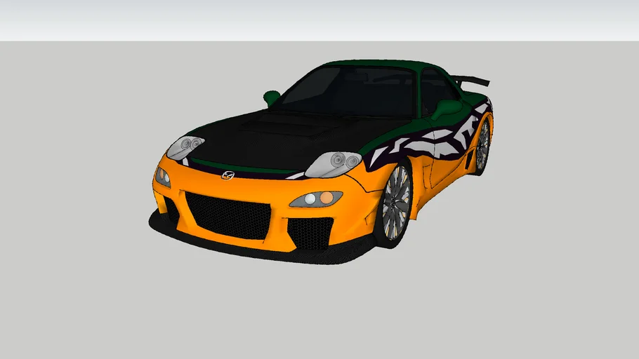 Custom Mazda RX-7 | 3D Warehouse