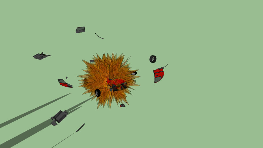 Car Explosion | 3D Warehouse