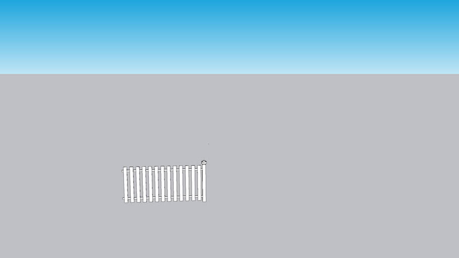 wood fencing | 3D Warehouse