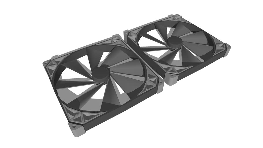 200mm Desktop PC computer Fans. | 3D Warehouse