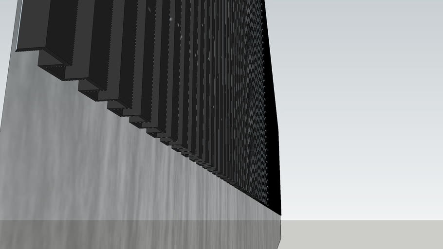 Sure Cavity (SC 5016) - 16 inch width, 3/16 depth | 3D Warehouse