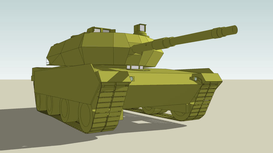 Tank LION M1A2 | 3D Warehouse