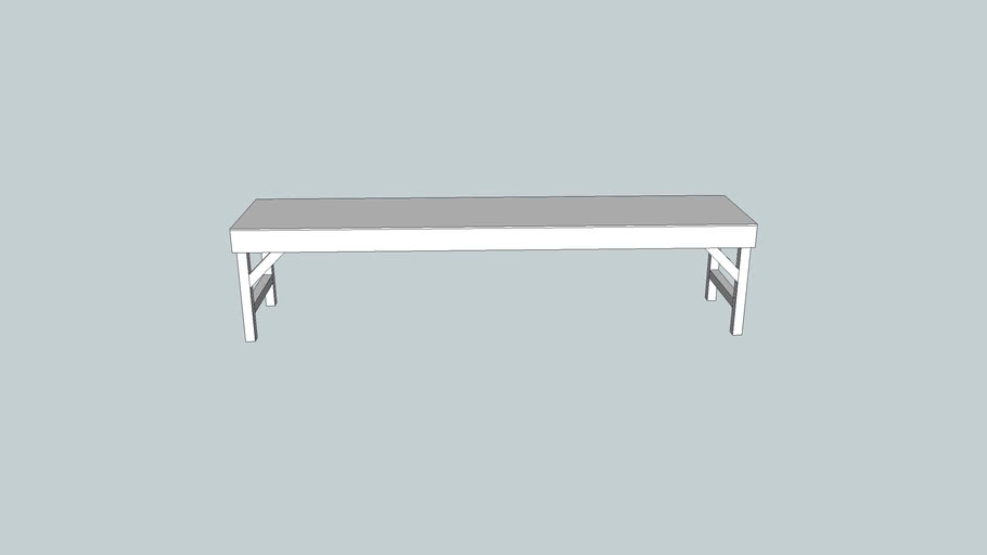 Basic Bench | 3D Warehouse