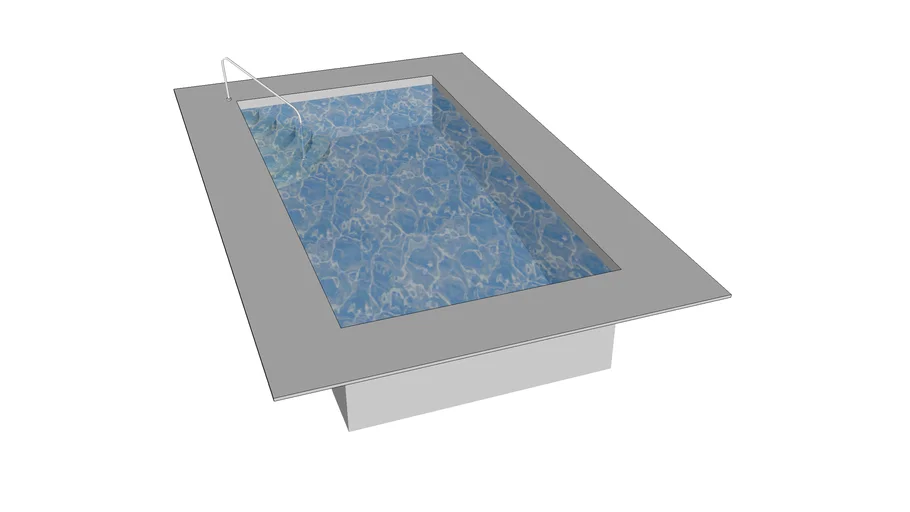 Swimming Pool Rectangular | 3D Warehouse