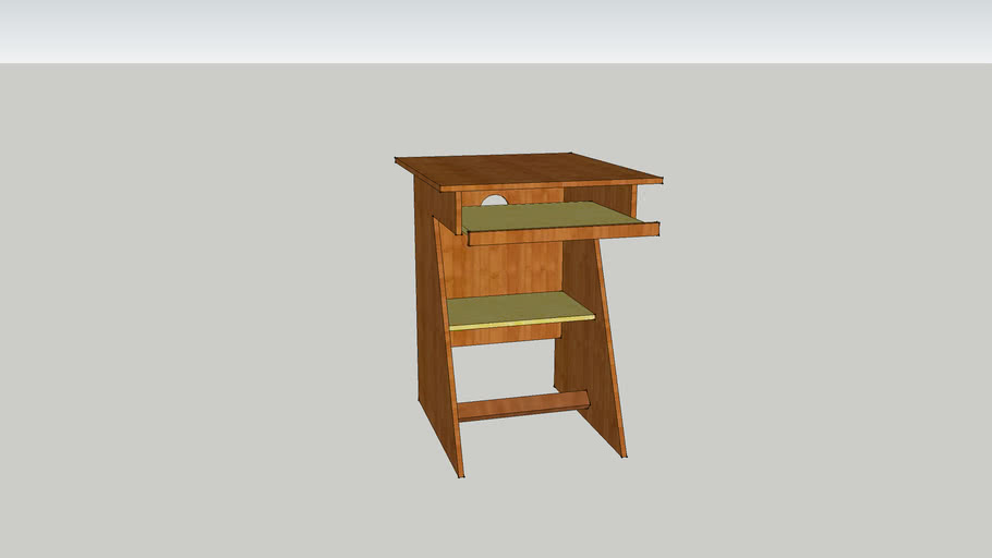 Meja Komputer | 3D Warehouse