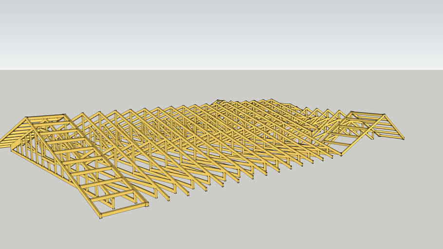 Roof Trusses | 3D Warehouse
