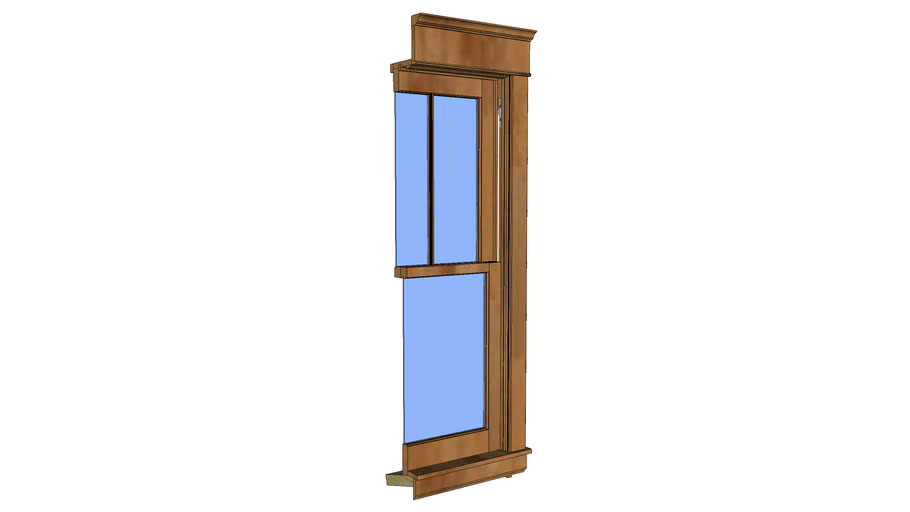Vintage Sash Window | 3D Warehouse