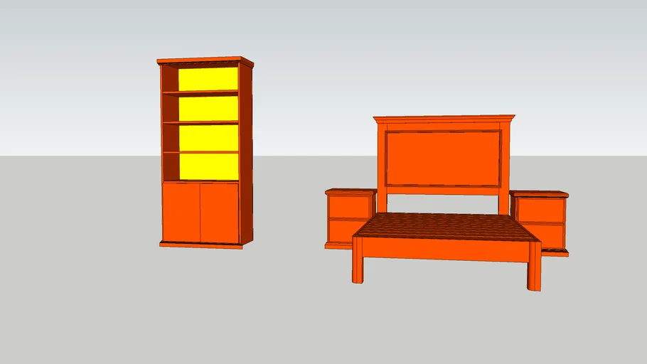 madera para el proyecto Recanara Cedro | 3D Warehouse