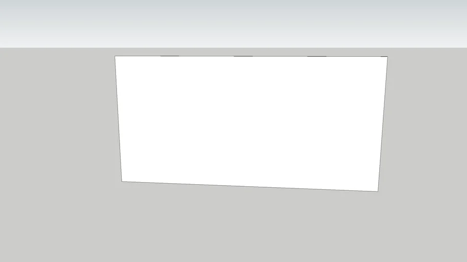 Magnetic Whiteboard Pro 120 x 60 - ProLine - Dock Four | 3D Warehouse