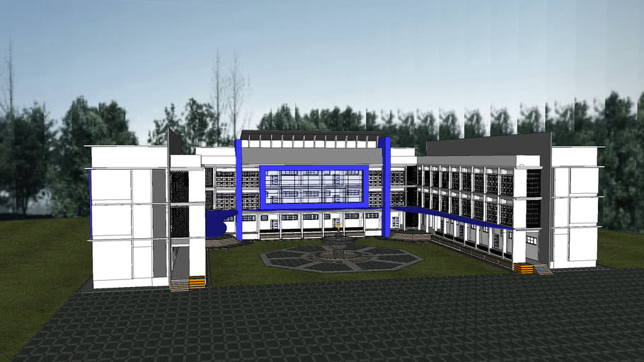 DESAIN GEDUNG KULIAH POLTEKES | 3D Warehouse