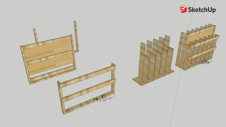 storage rack | 3D Warehouse