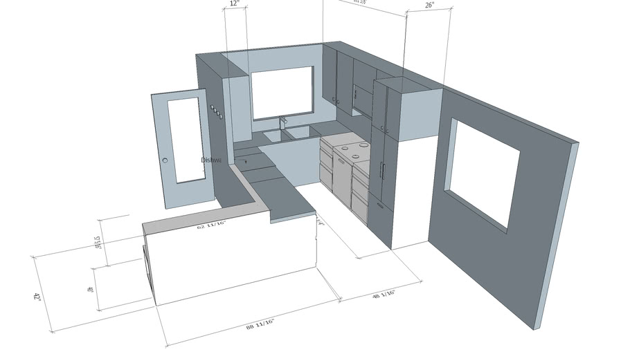 Final Kitchen Prototype | 3D Warehouse