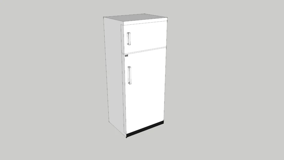 General Electric Fridge | 3D Warehouse