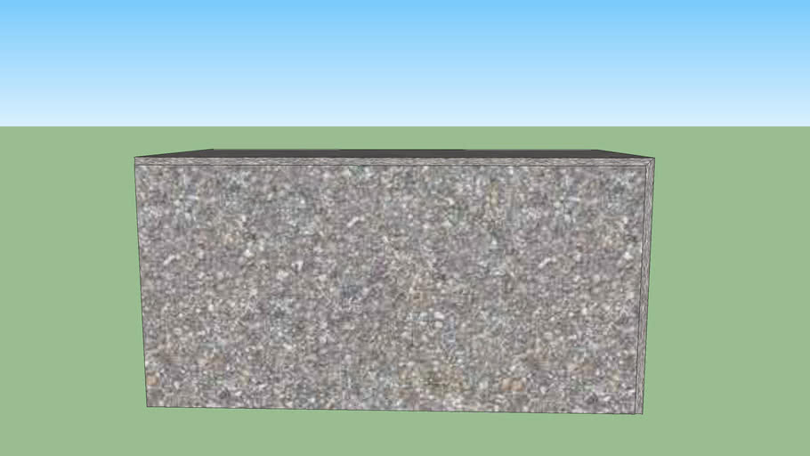 Concrete Block | 3D Warehouse