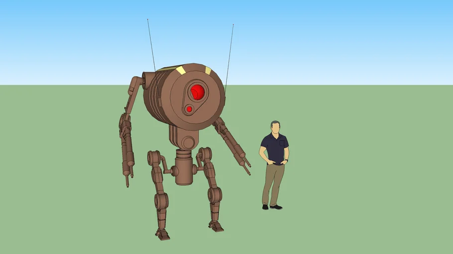 LR57 Combat Droid | 3D Warehouse