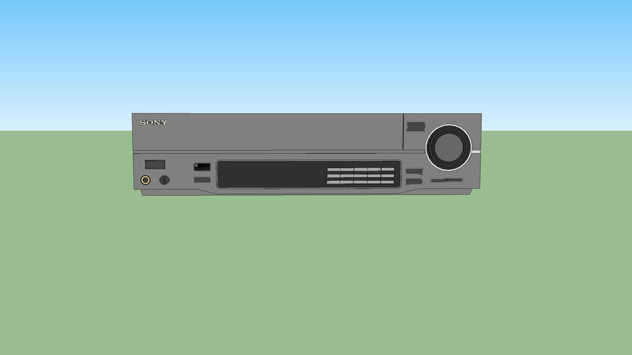 Sony MDP-333 laser disc player | 3D Warehouse