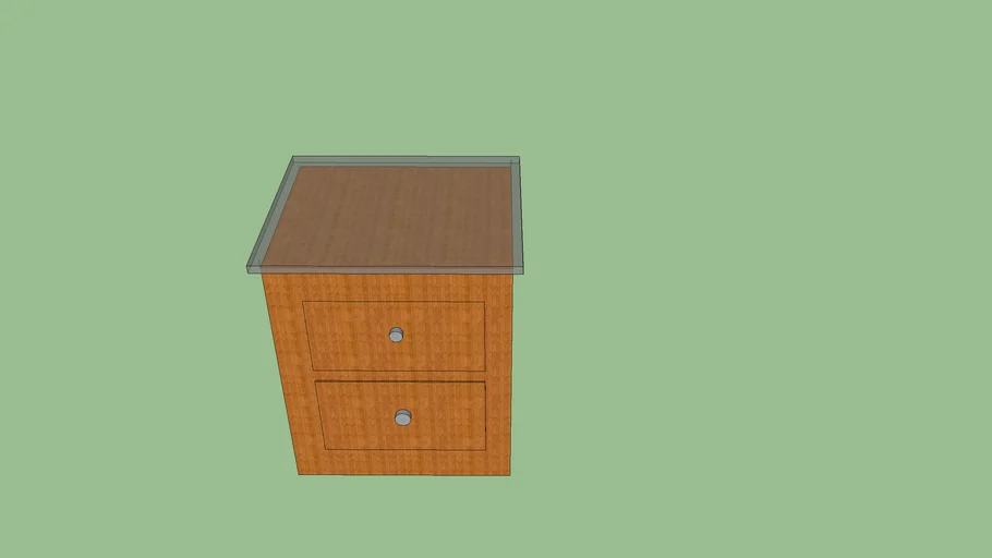 bedside table | 3D Warehouse