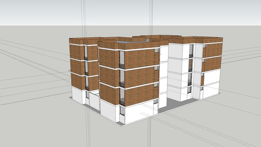 Modelo 3D Edificio | 3D Warehouse