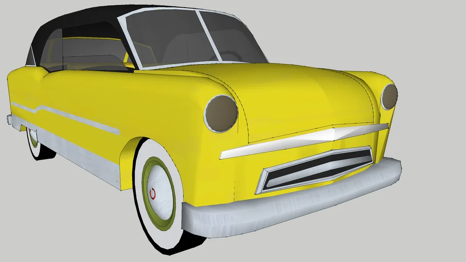 1952 Corona Custom Coupe | 3D Warehouse