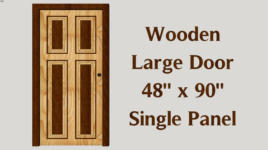 Large Door | 3D Warehouse