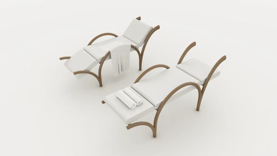 sun lounger | 3D Warehouse