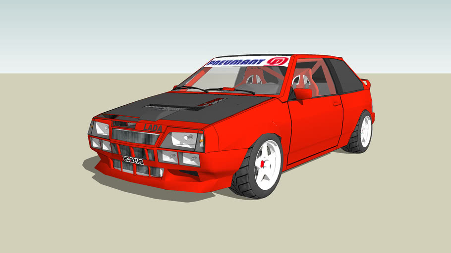 1993 VAZ 210895 Turbo-Lada Samara DTM-R | 3D Warehouse