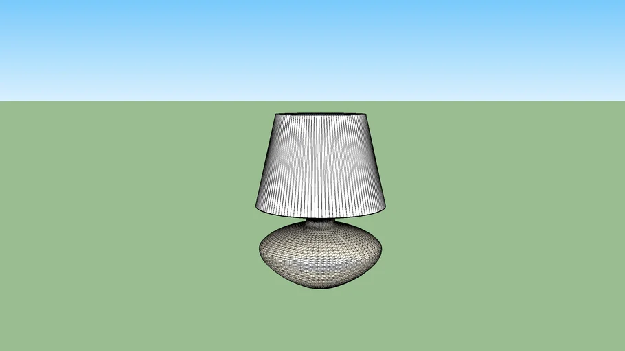 Luminária Abajur Cedro | 3D Warehouse