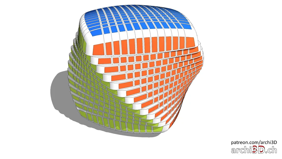 MoYu 13x13x13 - world largest rubik's cube - Layered | 3D Warehouse