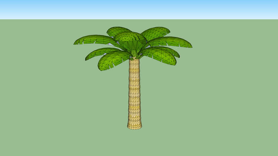 Tree Palm 'Super Mario 3D World' Wii U | 3D Warehouse