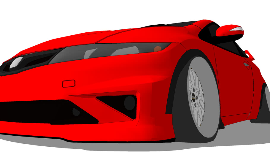 Honda FN2 Mugen | 3D Warehouse