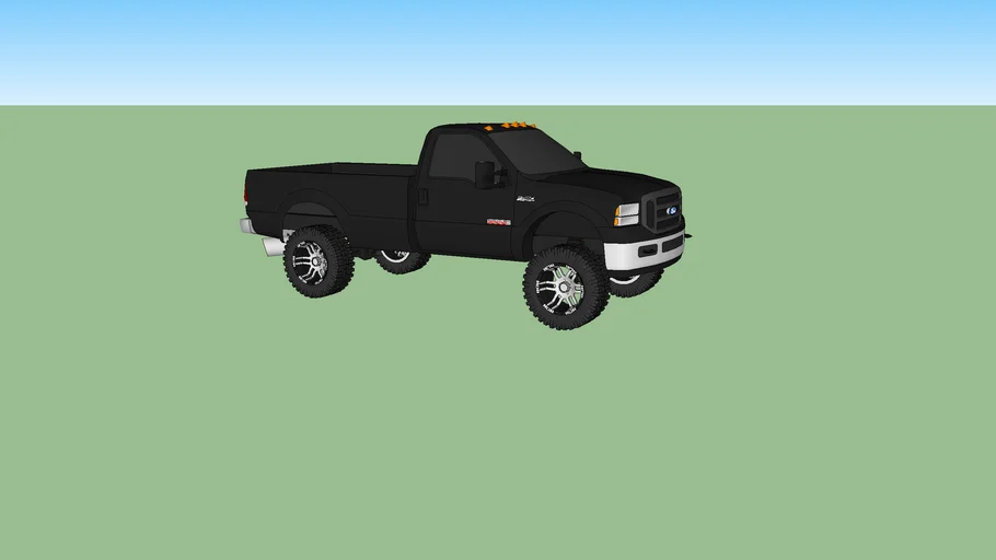 2007 ford f250 xlt diesel custom | 3D Warehouse