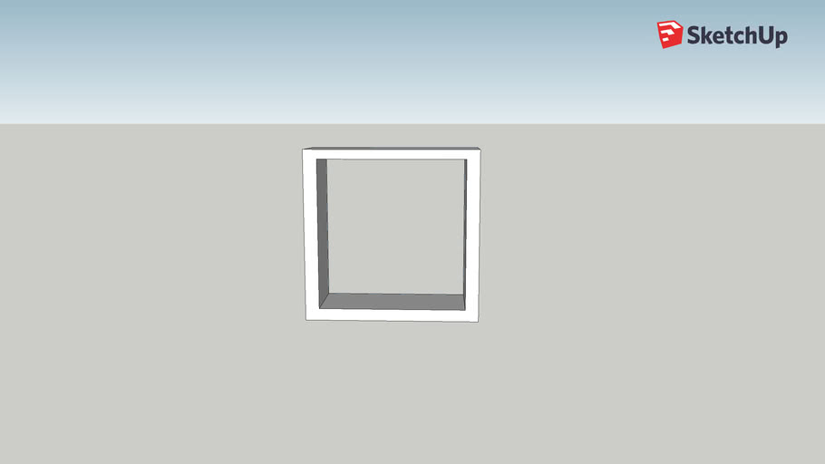 1x1 Hollow Box | 3D Warehouse