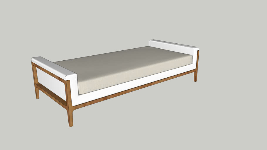 Quintus Trista Daybed Bench | 3D Warehouse