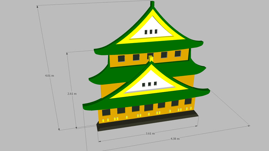 Japanese castle | 3D Warehouse