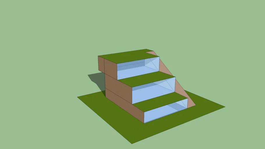 de moderne hangende tuinen van Babylon | 3D Warehouse