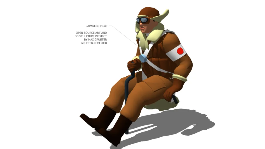 ZERO PILOT / 神風 | 3D Warehouse