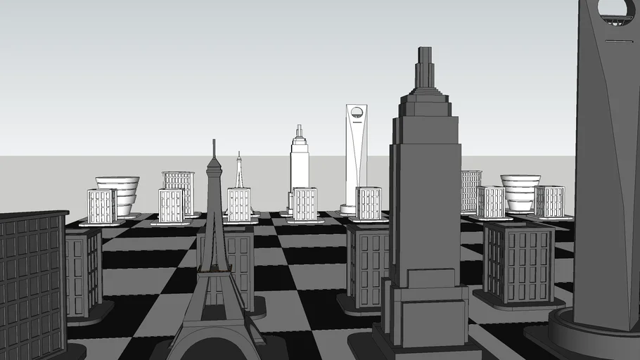 Chess Board | 3D Warehouse