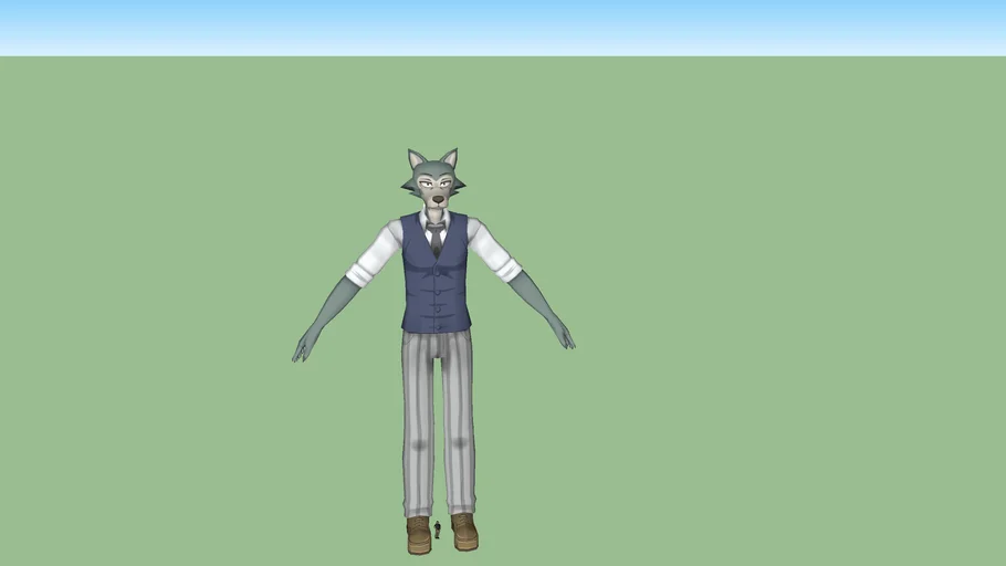 wolf man | 3D Warehouse