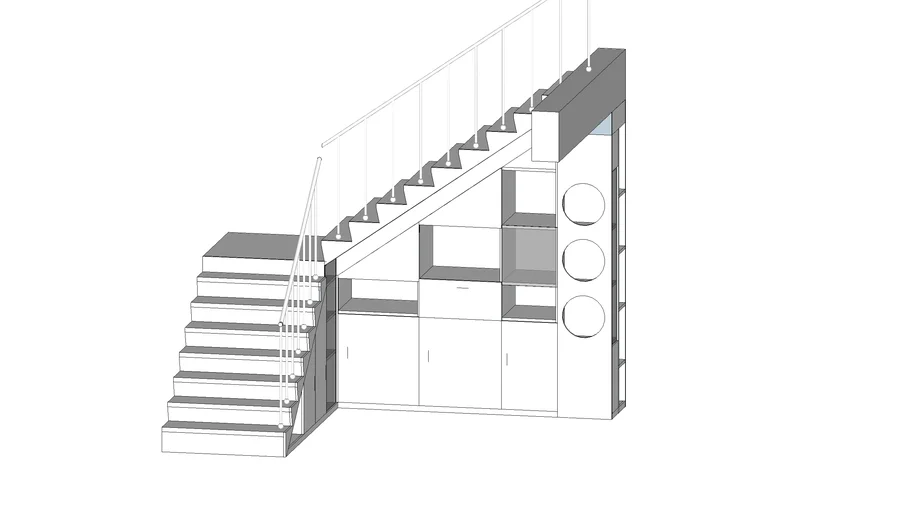 stairs_TK | 3D Warehouse