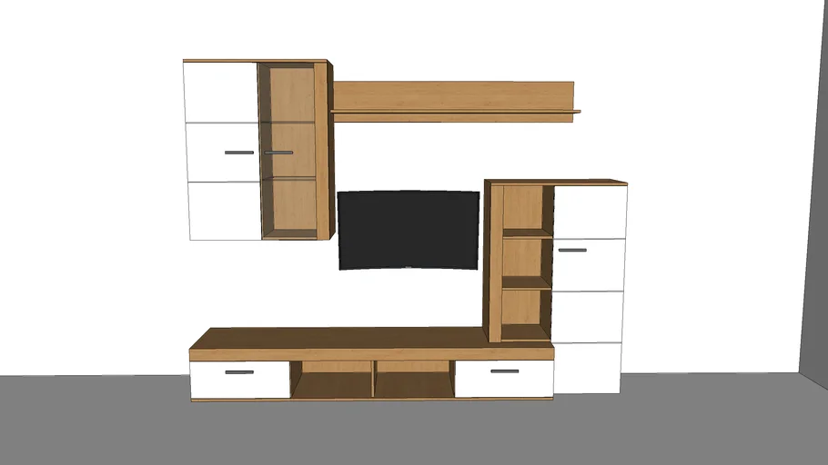 REGAL Modern tv stand | 3D Warehouse