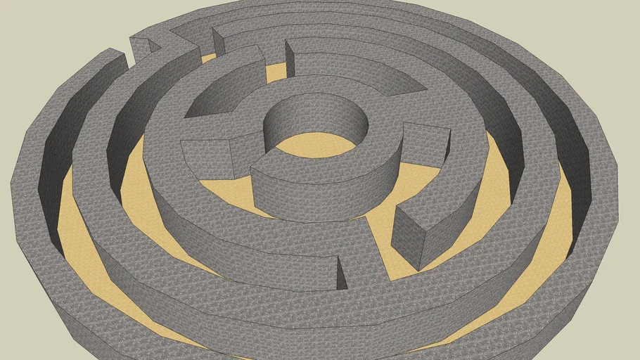 labyrinthe 4 | 3D Warehouse