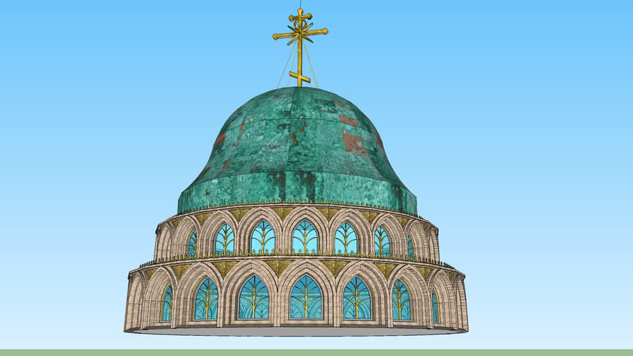 Eastern Orthodox church Window & dome details # 5 | 3D Warehouse