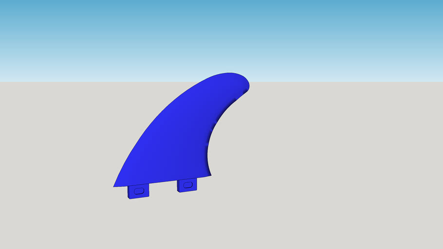 Surf fin | 3D Warehouse